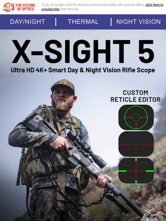 ATN: 🎯 Hit Your Mark Every Time! X-Sight 5: The Ultimate Ballistic ...