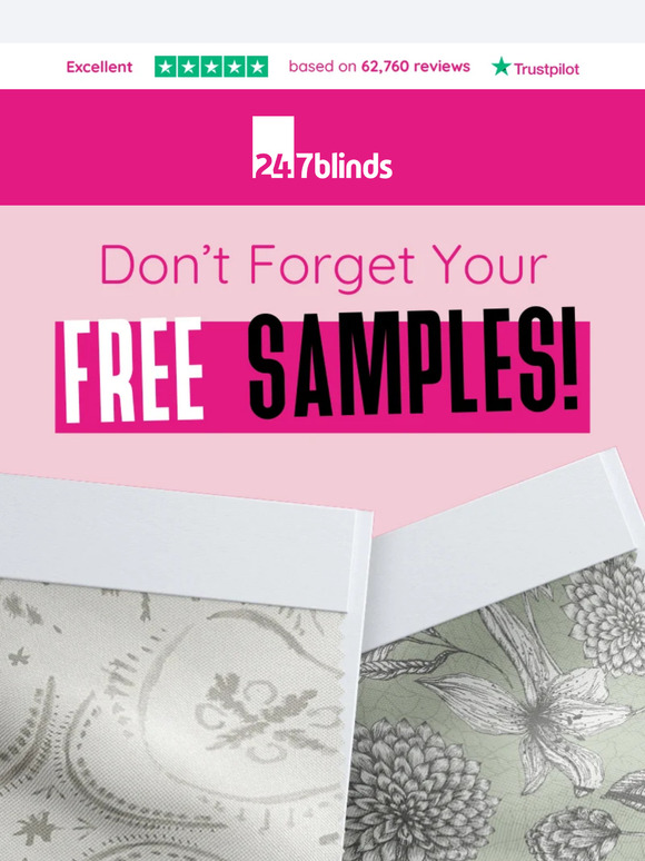 247 Blinds: Order Your Free Samples & Save! | Milled