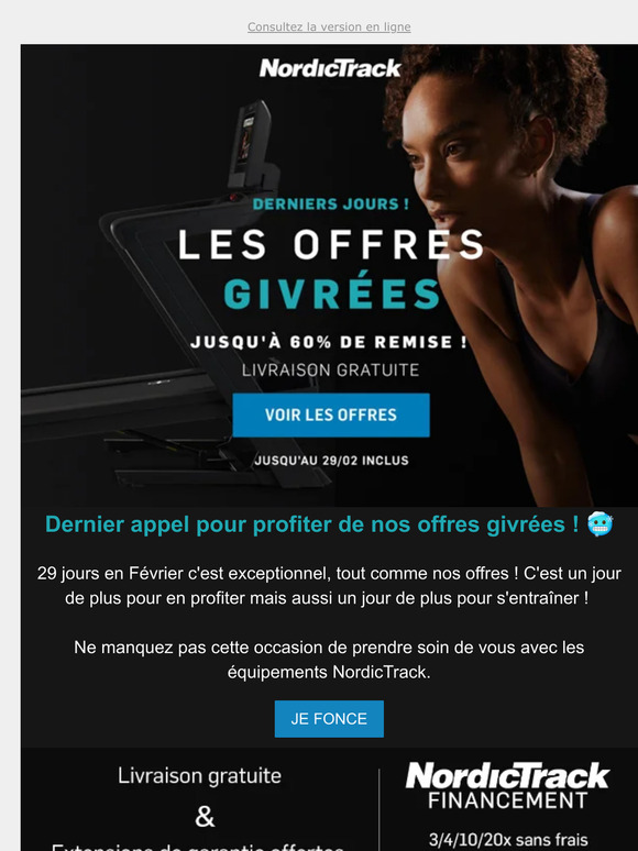 NordicTrack: Tic Tac : c'est bientôt la fin | Milled