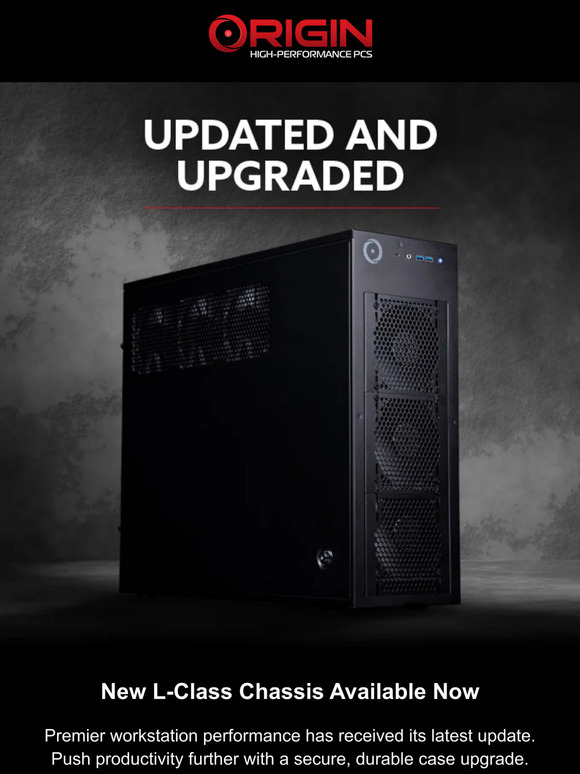 Origin PC: Updated and upgraded - new L-Class chassis available now ...