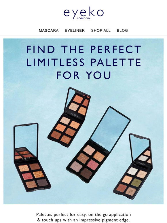 Eyeko: Find the perfect palette for you💙 | Milled