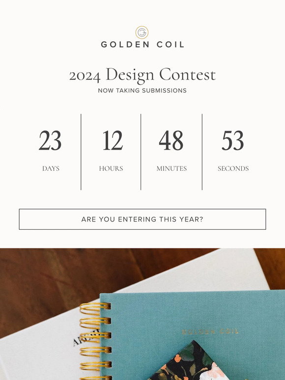 Golden Coil: Enter our 2024 Design Contest! | Milled