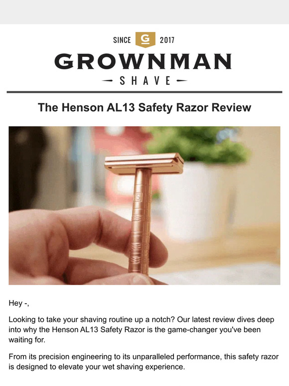 Grown Man Shave: Henson AL13: Expert Review Inside 👉 | Milled