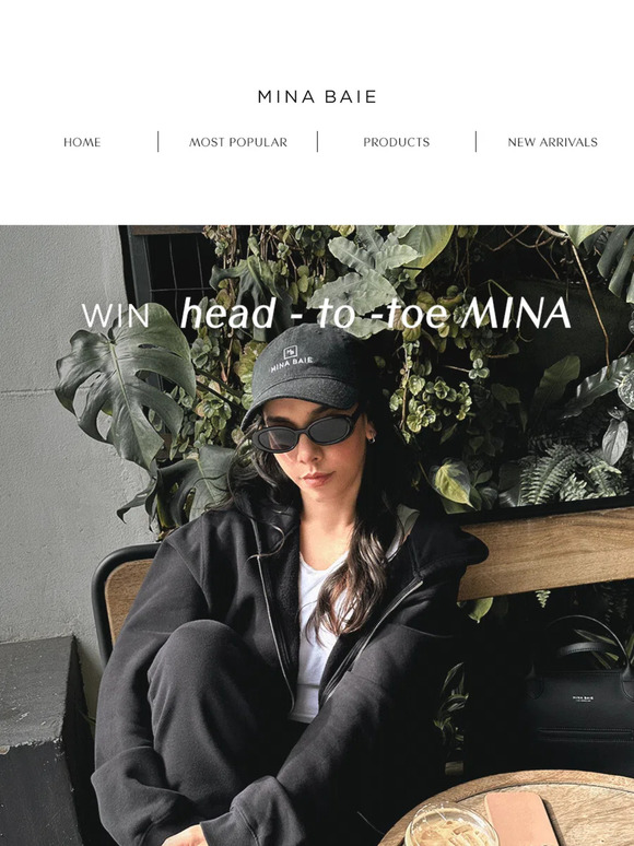 Mina Baie: Win Head-To-Toe MINA | Milled