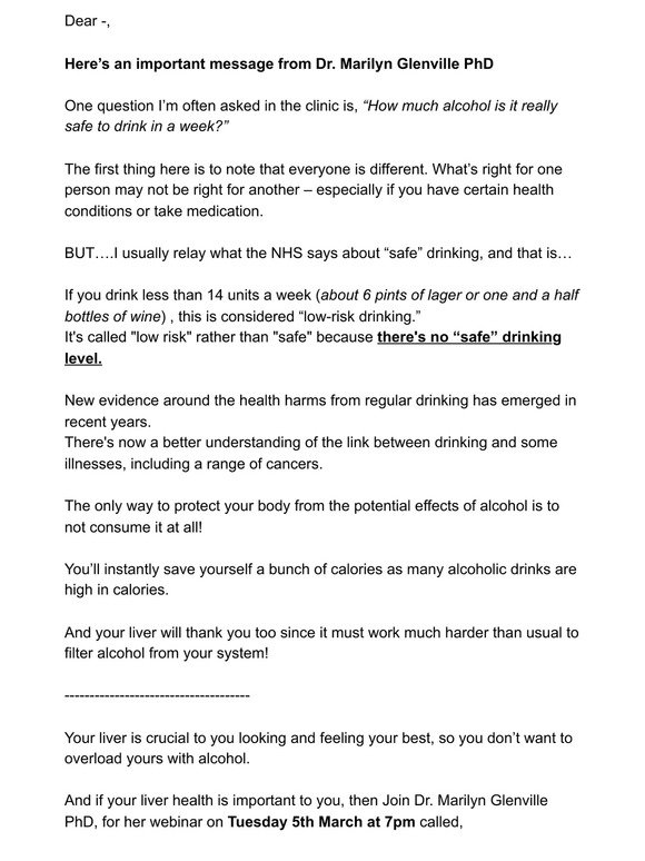 Natural Health Practice: How much alcohol is safe? (You may be shocked ...