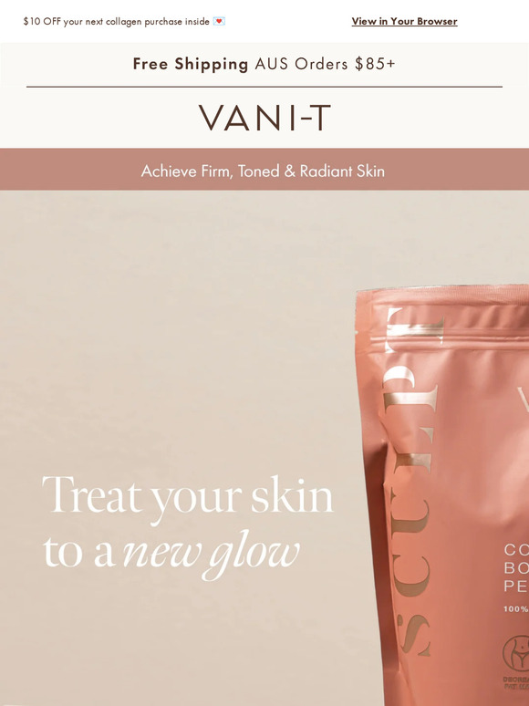 VANI-T: Future of fitness, one scoop of collagen at a time 💪 | Milled