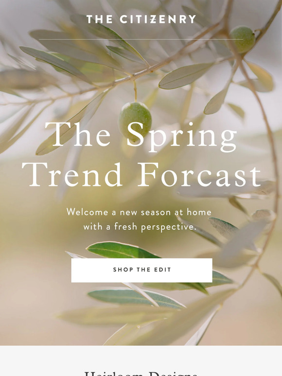The Citizenry: What's Trending This Spring | Milled
