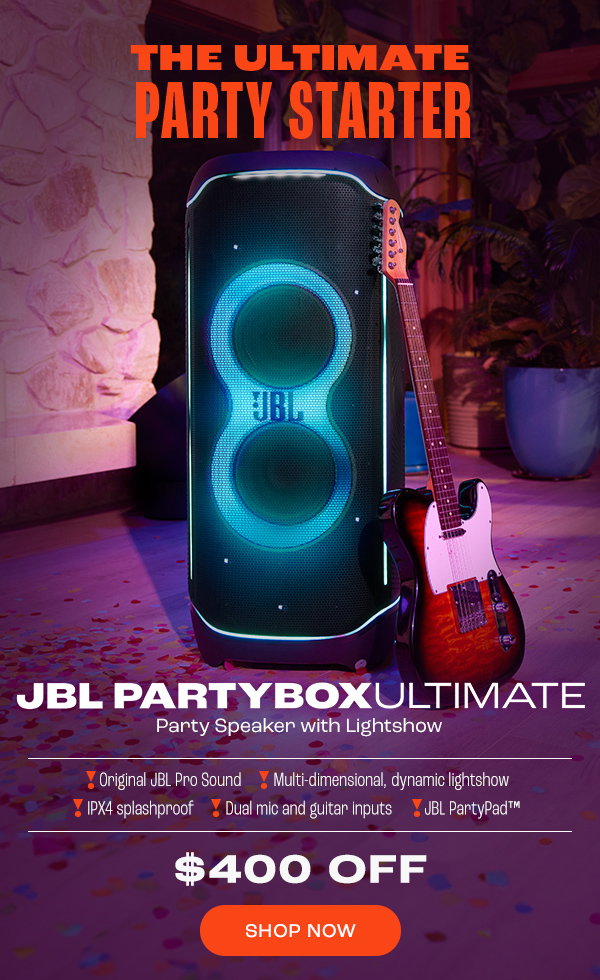 JBL: Be your own DJ! Save $400 on JBL Partybox Ultimate | Milled