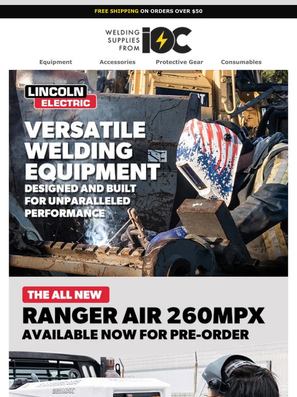 Welding Supplies: Check Out What's New With Lincoln Electric! | Milled
