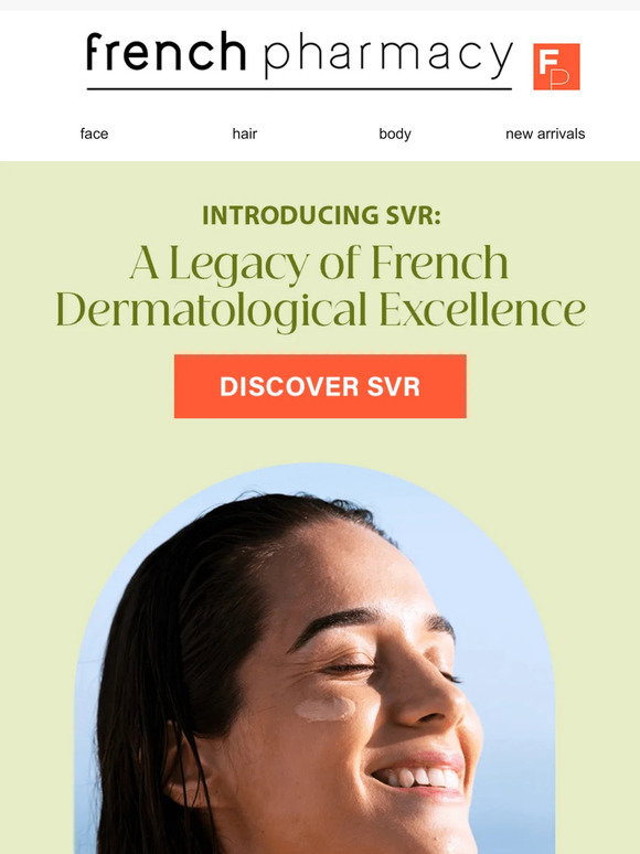 French Pharmacy: Welcome SVR - The Skincare Revolution from France | Milled