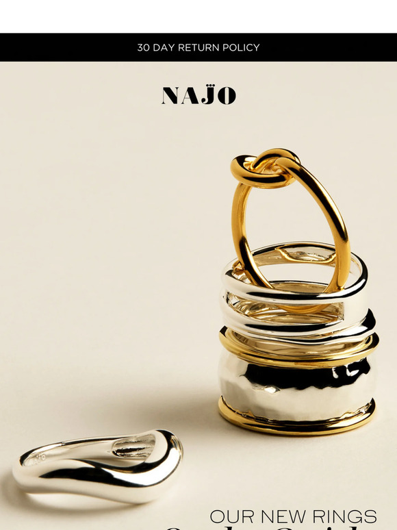 NAJO : Our NEW RING Style Guide | Milled