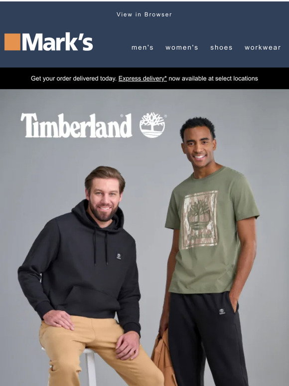 Mark's: Step things up this week in Timberland’s iconic styles 🥾 | Milled