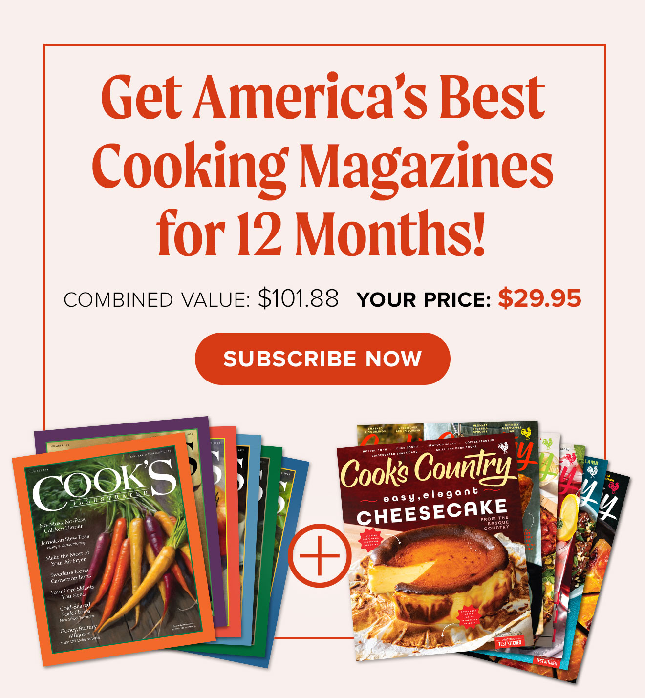 America's Test Kitchen: The two best cooking magazines + a free gift ...