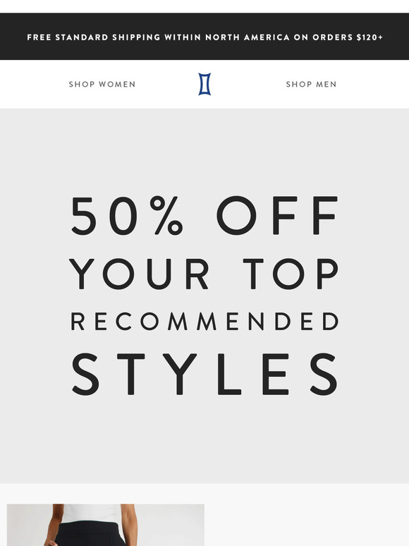 Kit and Ace: 50% off your top recommended styles | Milled