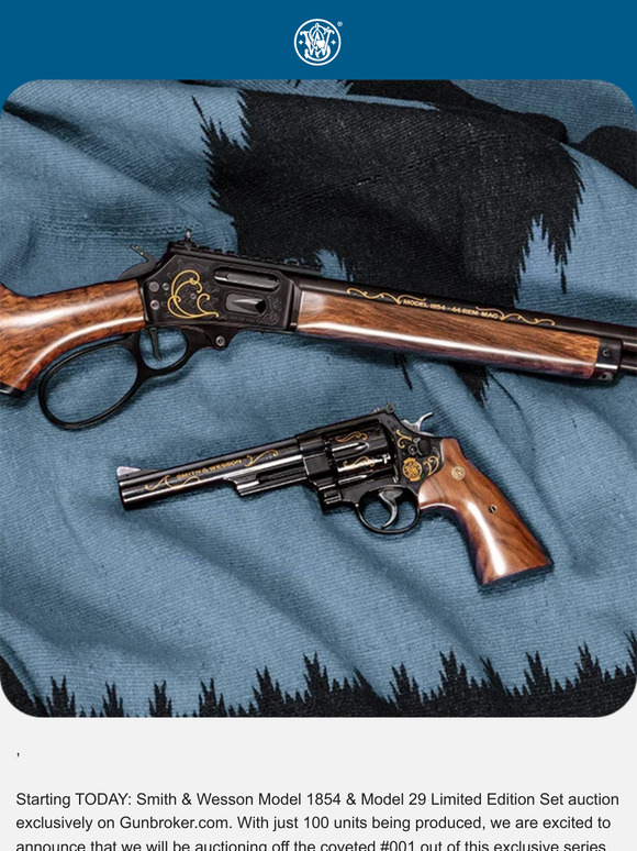 Smith & Wesson: Model 1854 Limited Edition Auction, LIVE NOW | Milled