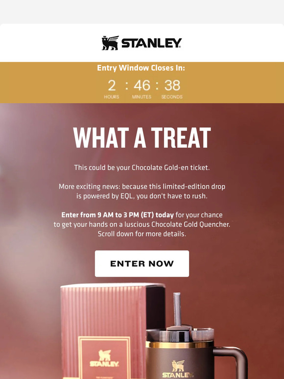 Stanley: There's Still Time for Chocolate Gold 🍫 | Milled