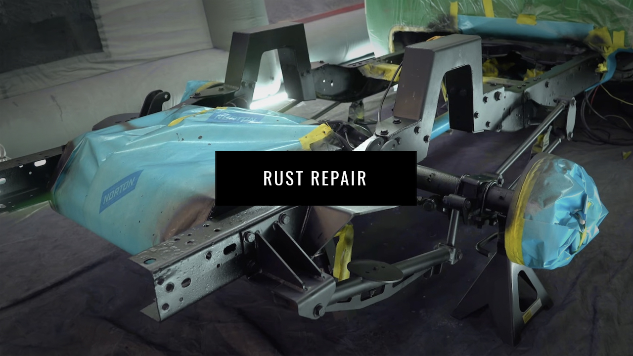 Eastwood.com: Rusty Frame Repair and Repaint | Milled