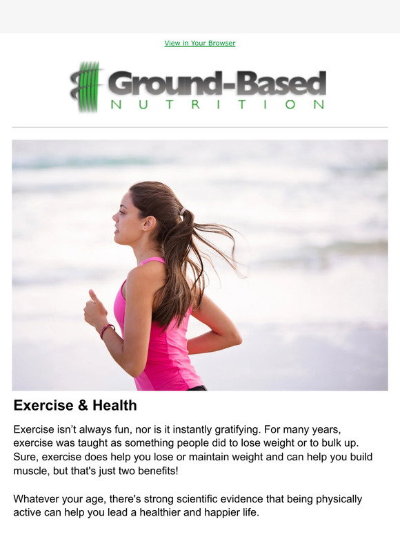 Ground-Based Nutrition: The less obvious benefits of exercise 😱 | Milled