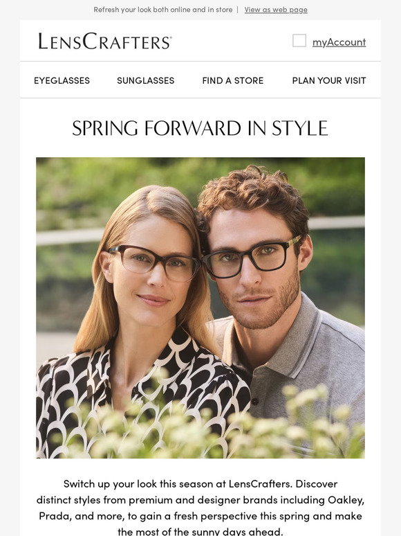 LensCrafters: Spring Forward in Style | Milled