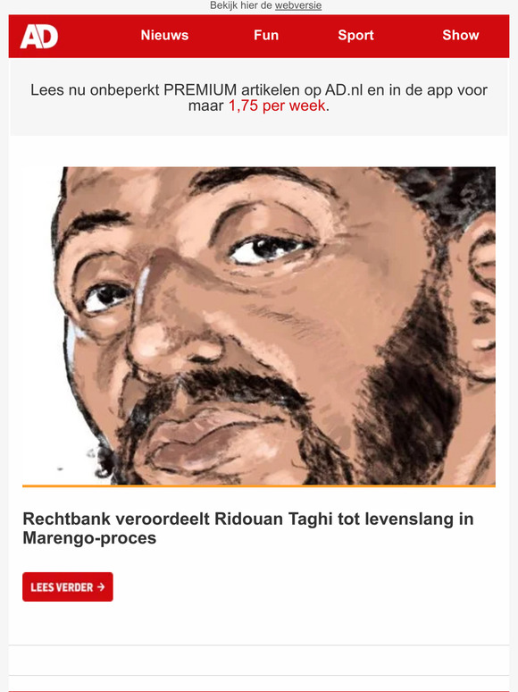 ad.house: Ridouan Taghi veroordeeld tot levenslang in Marengo-proces | Milled