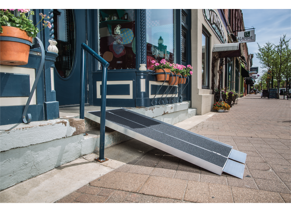 Med Mart: Product Guide: How to Purchase a Modular Wheelchair Ramp | Milled