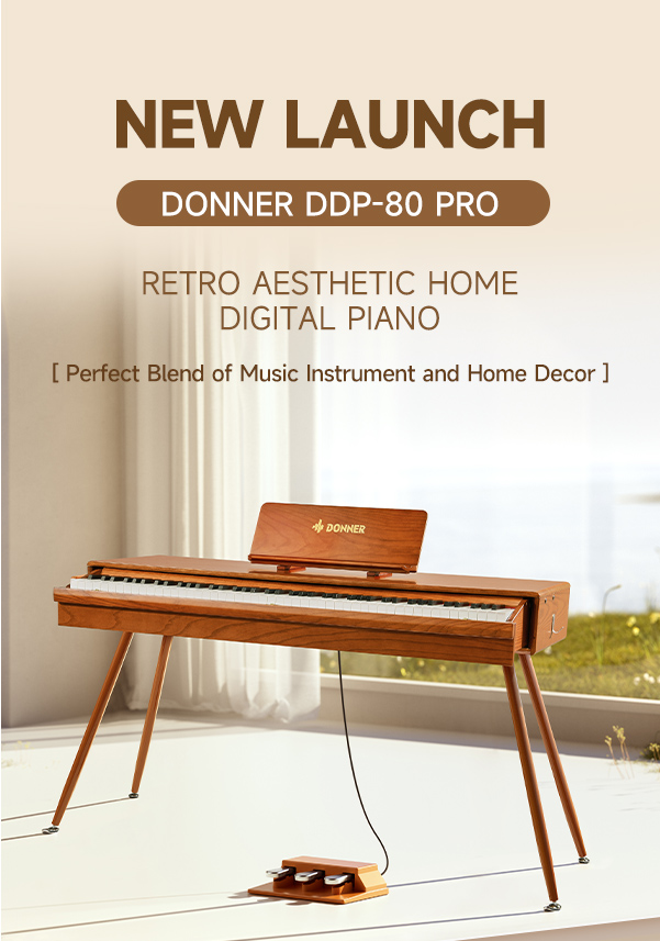 Donner Music: Introducing Donner DDP-80 PRO Solid Wood Digital Piano ...