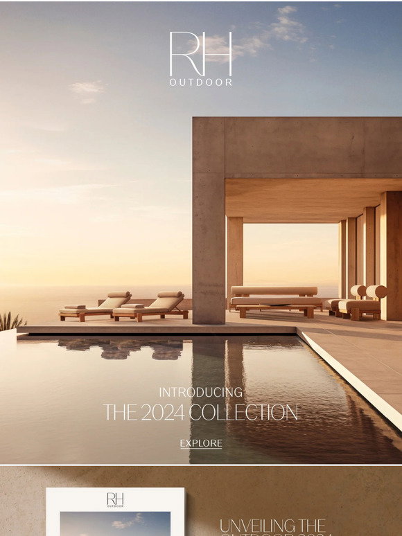 Restoration Hardware: Our New Outdoor Collections Have Arrived | Milled