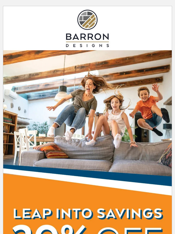 Barron Designs: Save BIG on Leap Day! 20% Off Panels, Beams & Columns ...
