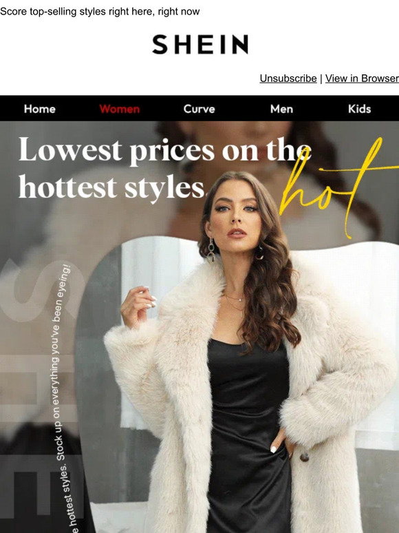 SHEIN Email Newsletters: Shop Sales, Discounts, and Coupon Codes