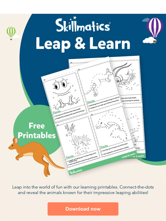 Skillmatics: [FREE PRINTABLES 🎁] Leap day special 🦘 | Milled