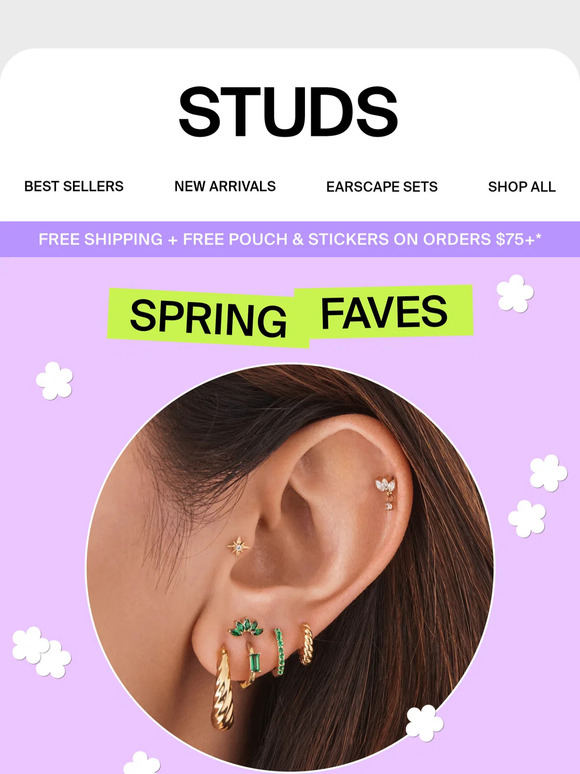 Studs: STUDS Spring Faves 🌿💖 | Milled