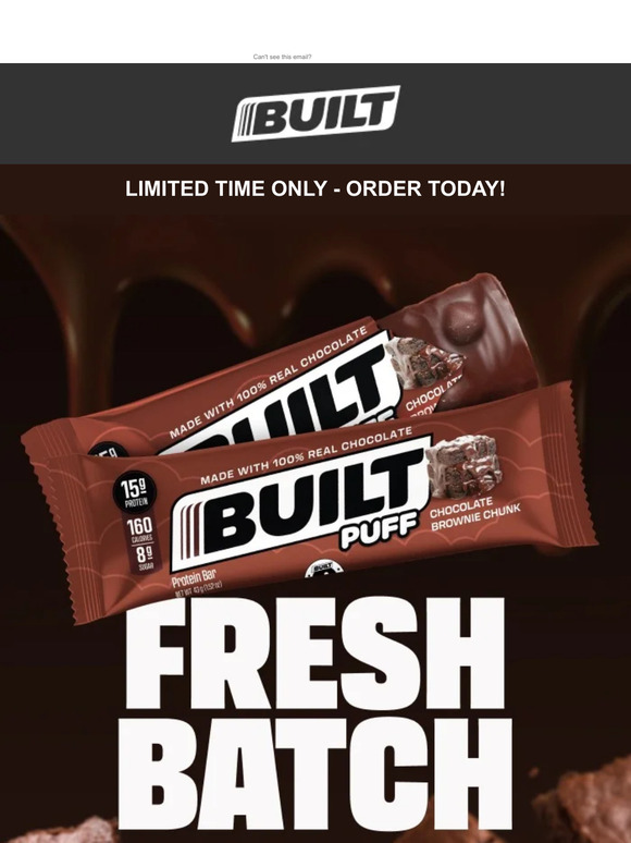 Built Bar: Chocolate Brownie Chunk Puffs Are BACK! Very Limited Time ...