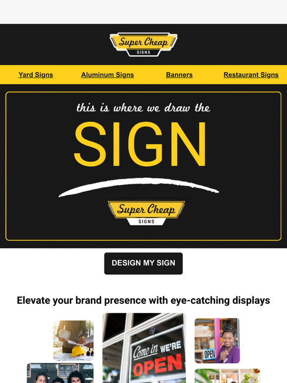 Super Cheap Signs: This is where we draw the sign... | Milled