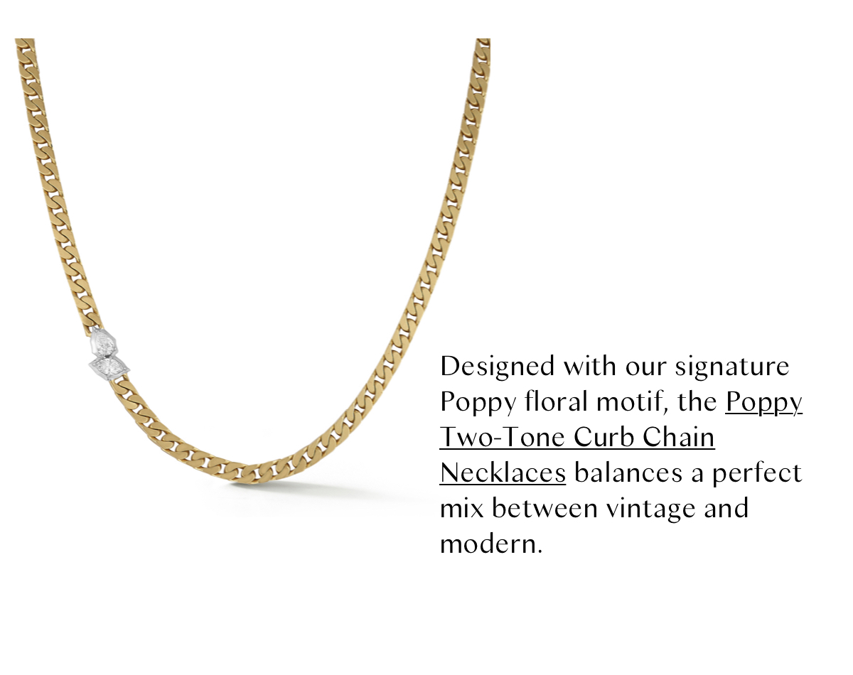 Jade Trau: Poppy Curb Chain Styles | Milled