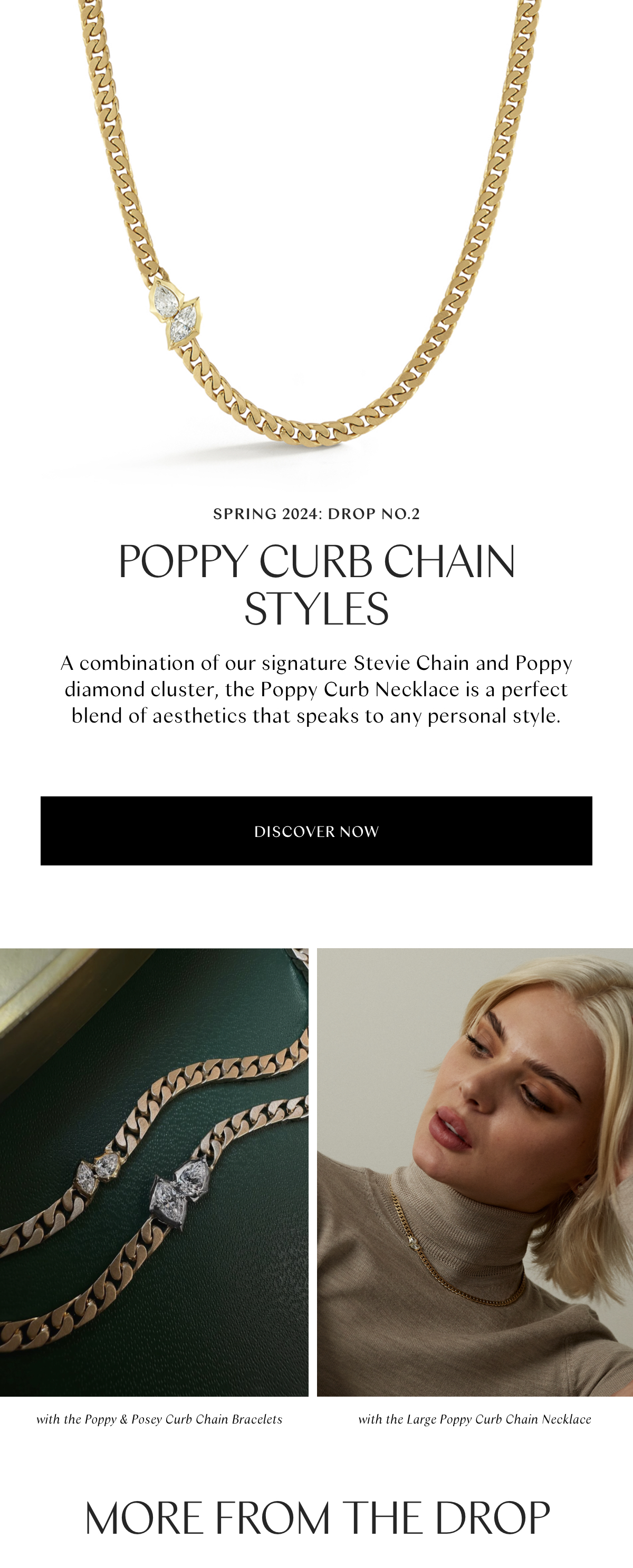 Jade Trau: Poppy Curb Chain Styles | Milled