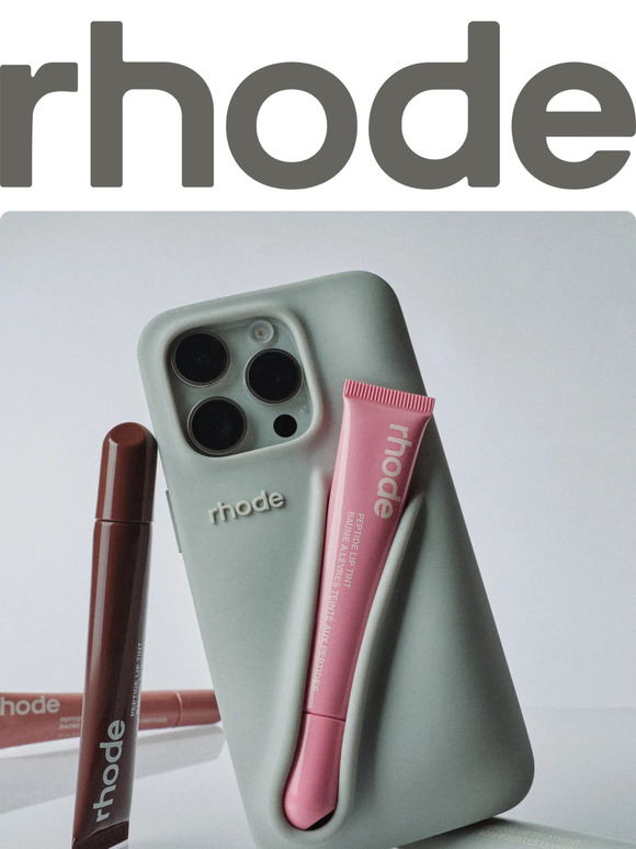 Rhode: The Lip Case + Tints are here | Milled