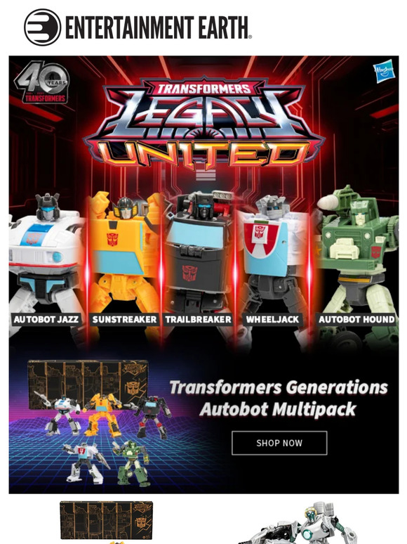 Entertainment Earth: Autobots, Roll Out! New Transformers! | Milled