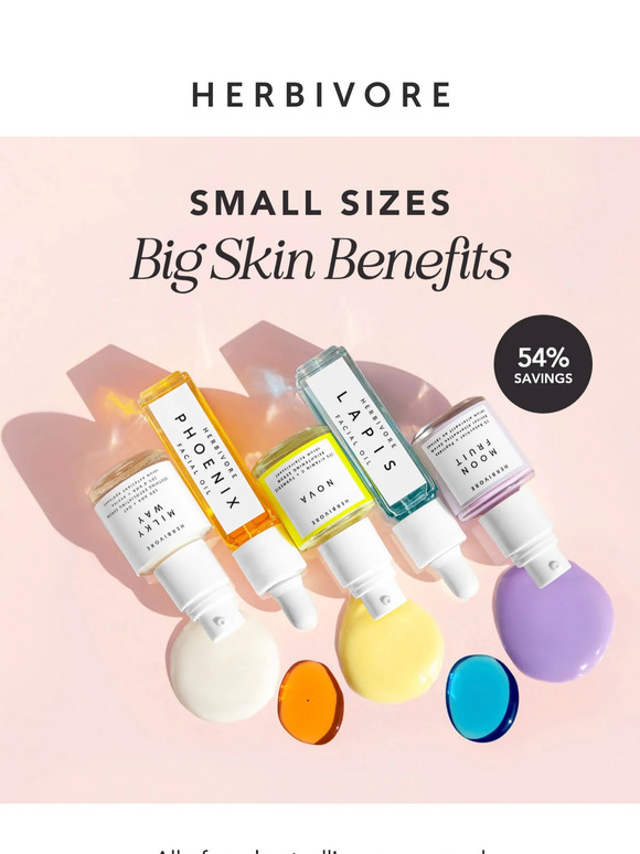 Herbivore Botanicals: Bundle Our Minis for Big Savings🌈 | Milled