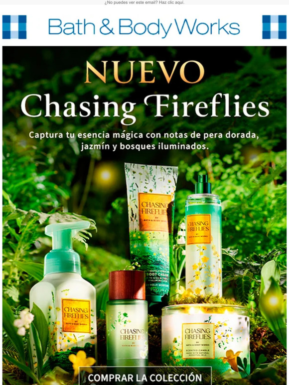 Bath & Body Works: ¡Conoce nuestra nueva fragancia Chasing Fireflies! 🍃 ...