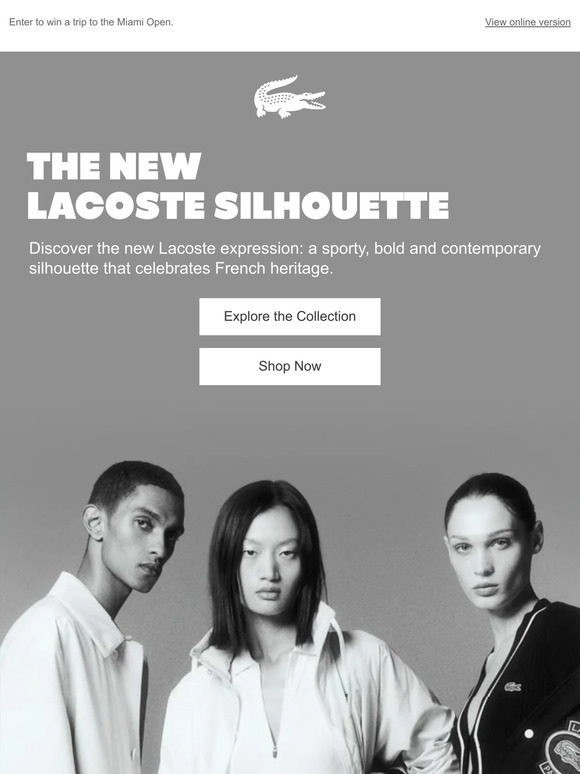 Lacoste: The Evolution of the Lacoste Silhouette | Milled