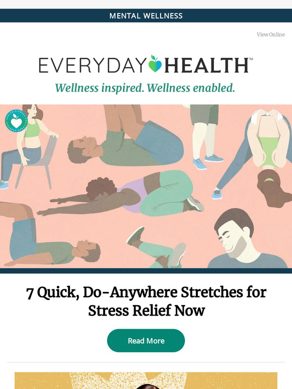 Lifescript: 7 Quick, Do-Anywhere Stretches for Stress Relief Now | Milled