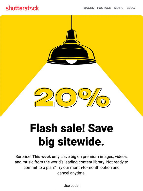 Shutterstock: 48 hours left to save 20% | Milled