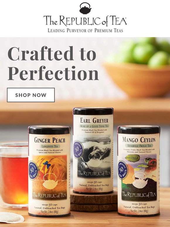 The Republic of Tea: A New Standard for Everyday Tea | Milled