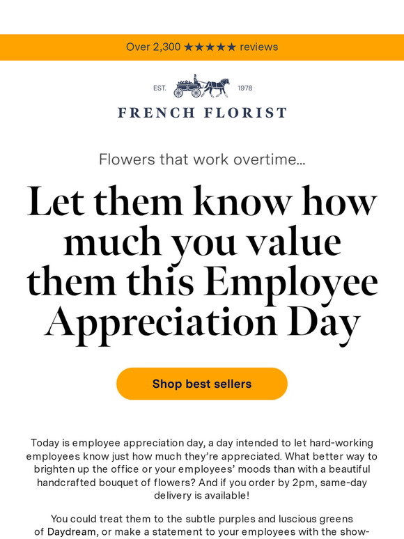 French Florist: Flowers that work overtime... | Milled