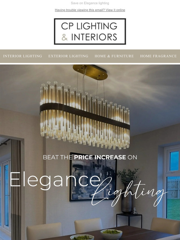 CP Lighting & Interiors: Beat the price increase | Milled