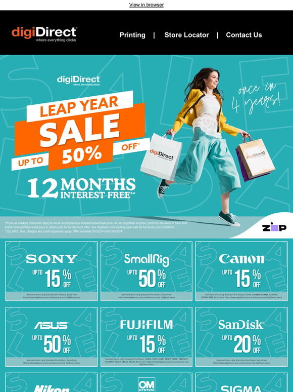 digiDirect: Celebrate this Leap Year with HUGE Savings! | Milled