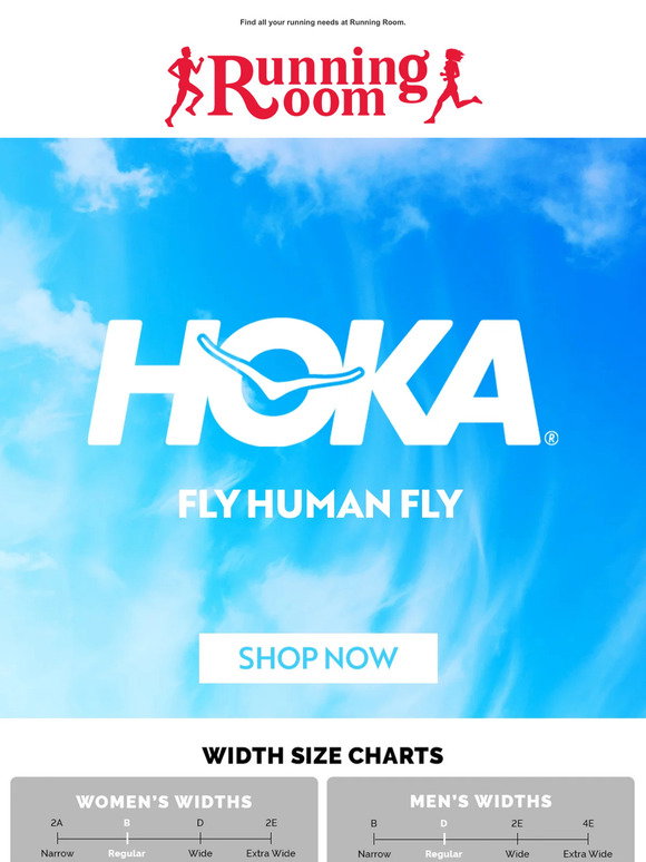 Running Room: Time To Fly With HOKA! | Milled