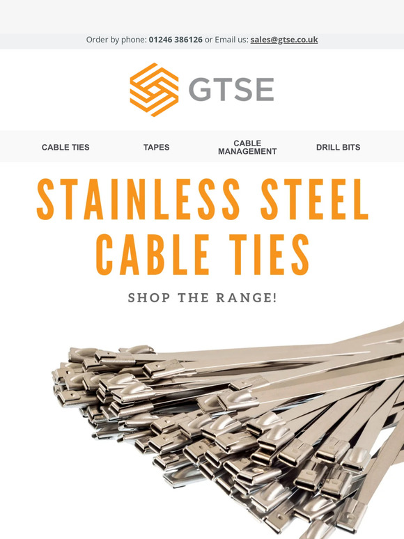 GTSE: Explore Our Premium Stainless Steel Cable Tie Range! | Milled