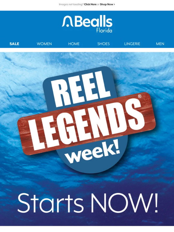 Bealls Florida: Reel Legends Week starts NOW! 🎣 | Milled