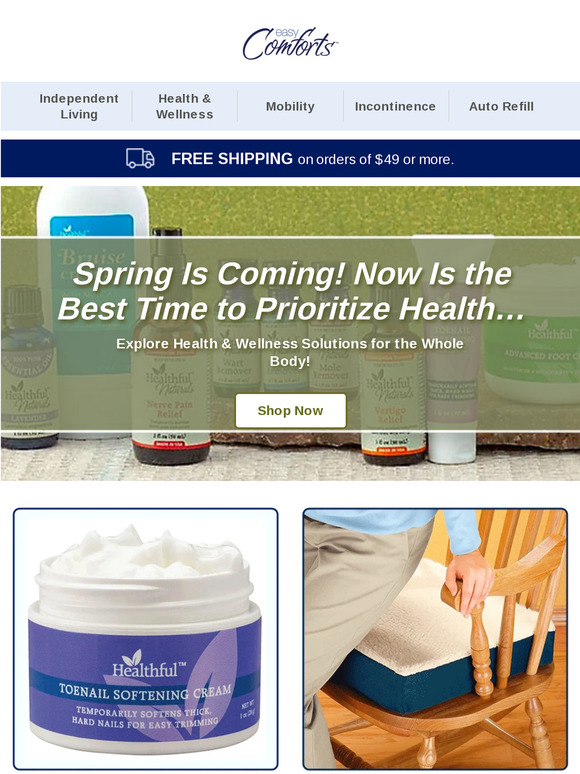 Easy Comforts: It’s Time to Put Health First ⭐ | Milled